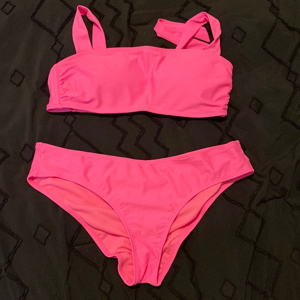 Neon Pink Bikini Gem